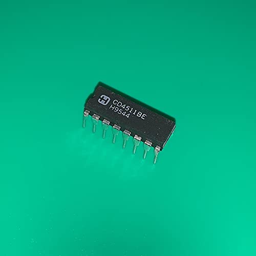 Davitu Motor Controller - 10pcs/lot CD4511BE DIP16 CD4511 BE IC BCD-7SEG DECODER DVR 16-DIP CD 4511BE CD45118E 4511
