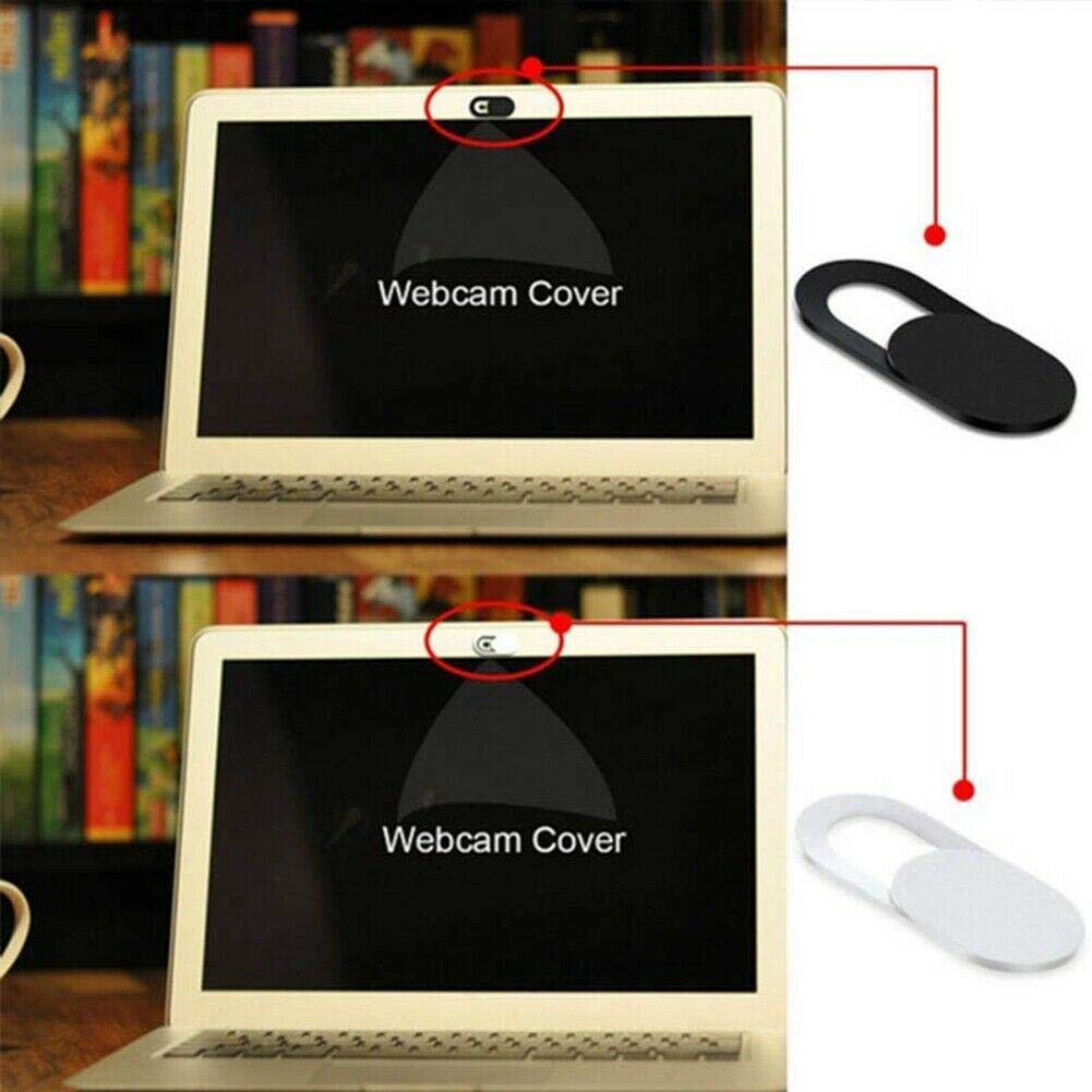 Hai Lan 10pcs Webcam Cover Plastic Camera Cover Slider Privacy Sticker 0.7mm Ultra-Thin Plastic Web Camera Cover for Laptop PC Mobile Tablet Phone