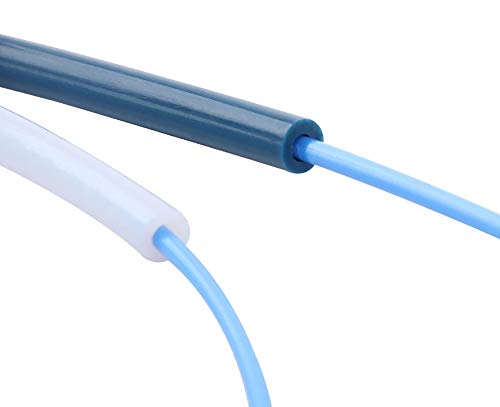 CHPOWER 2 Meter Capricorn for 1.75mm Filament with PTFE Teflon Tube Cutter + Upgraded PC4-M6 and PC4-M10 Pneumatic Fittings