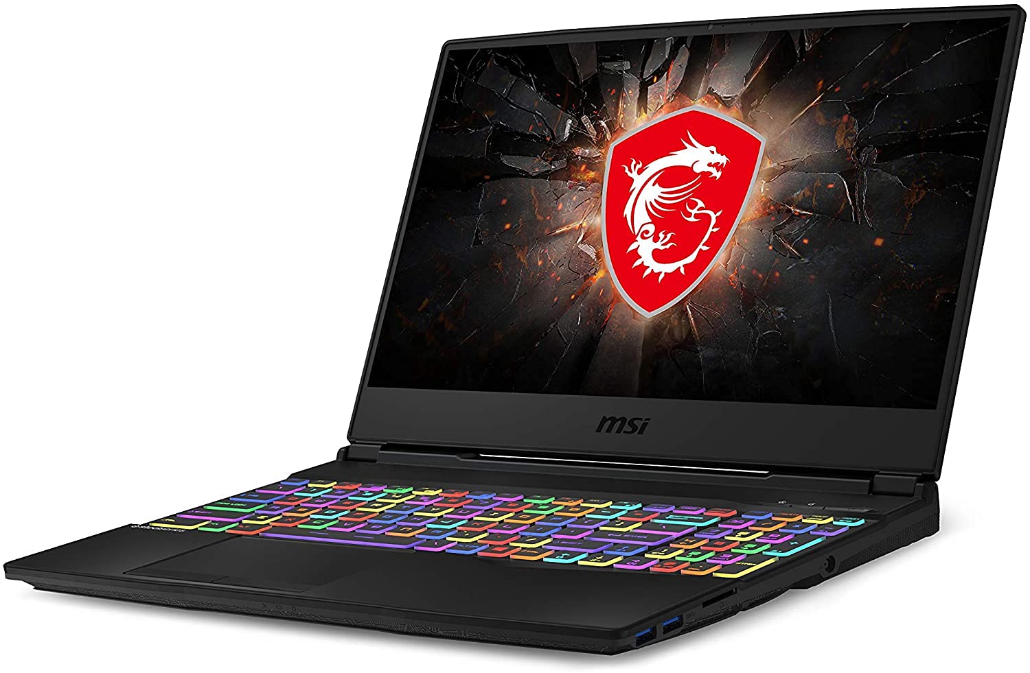 MSI GL65 Gaming Laptop: 15.6" Display, Intel Core i5-10300H, NVIDIA GeForce GTX 1650, Wi-Fi 6, 8GB RAM, 512GB NVMe SSD, Win10 (8GB RAM|512GB PCIe SSD)