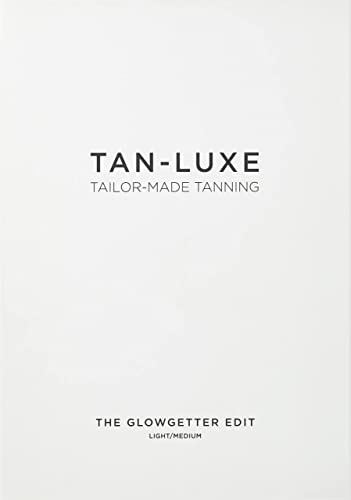 TAN-LUXE Glow Getter Kit - The Face, 10ml, and The Body, 15ml, Illuminating Self-Tan Drops - Medium/Dark - Cruelty Free & Vegan
