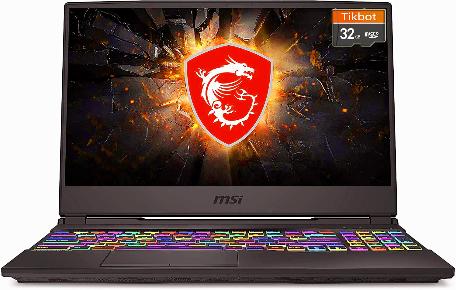 MSI GL65 Gaming Laptop: 15.6" Display, Intel Core i5-10300H, NVIDIA GeForce GTX 1650, Wi-Fi 6, 8GB RAM, 512GB NVMe SSD, Win10 (8GB RAM|512GB PCIe SSD)