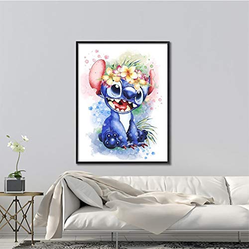 DIY 5d Diamond Painting Kits for Adults,Full Drill Crystal Diamond Dots Art Kit Cross Stitch Embroidery Paint with Diamonds Crafts for Kids and Beginners Home Decor(Canvas Size: 11.8 X 15.75 Inch)