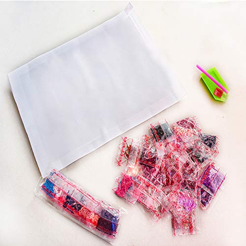 DIY 5d Diamond Painting Kits for Adults,Full Drill Crystal Diamond Dots Art Kit Cross Stitch Embroidery Paint with Diamonds Crafts for Kids and Beginners Home Decor(Canvas Size: 11.8 X 15.75 Inch)