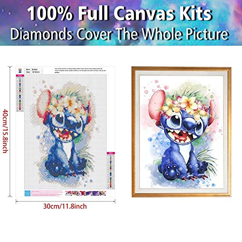 DIY 5d Diamond Painting Kits for Adults,Full Drill Crystal Diamond Dots Art Kit Cross Stitch Embroidery Paint with Diamonds Crafts for Kids and Beginners Home Decor(Canvas Size: 11.8 X 15.75 Inch)
