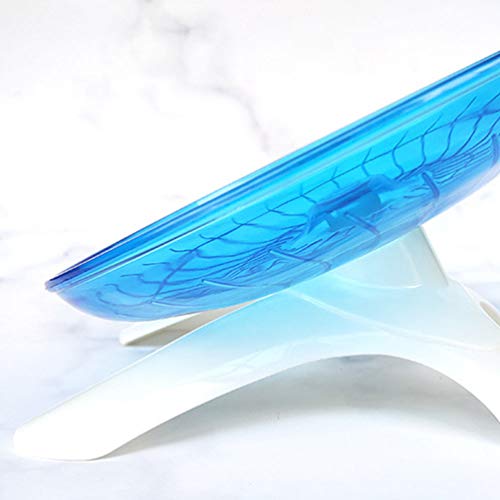 TEHAUX Hamster Flying Saucer Silent Running Exercise Wheel for Gerbil Rat Mouse Hedgehog Small Animals ( Random Color