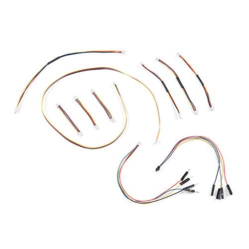 SparkFun Qwiic Mux Breakout - 8 Channel (TCA9548A) & Qwiic Cable Kit Bundle - Easily Read Multiple sensors w/The Same I2C Address Or Communicate w/Multiple I2C Devices with Different addresses