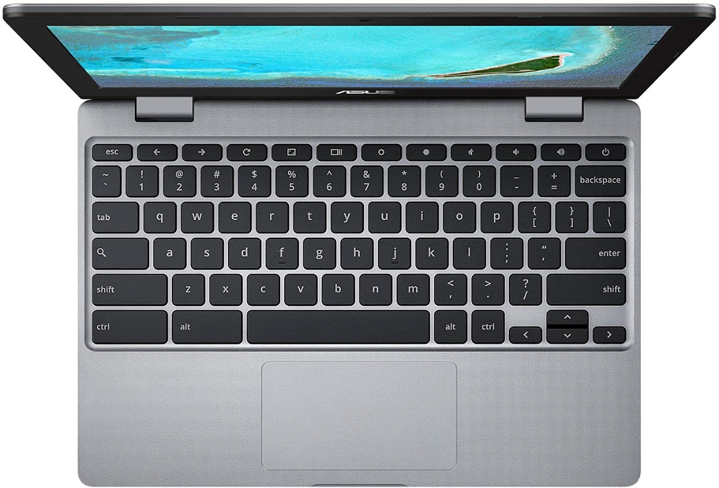 ASUS Chromebook CX22N 11.6-inch HD Non-Touch 32GB eMMC Intel Celeron N3350 (4GB RAM, Intel UHD Graphics, SD Card Reader) Grey, CX22NA-211.BB01 (Renewed)