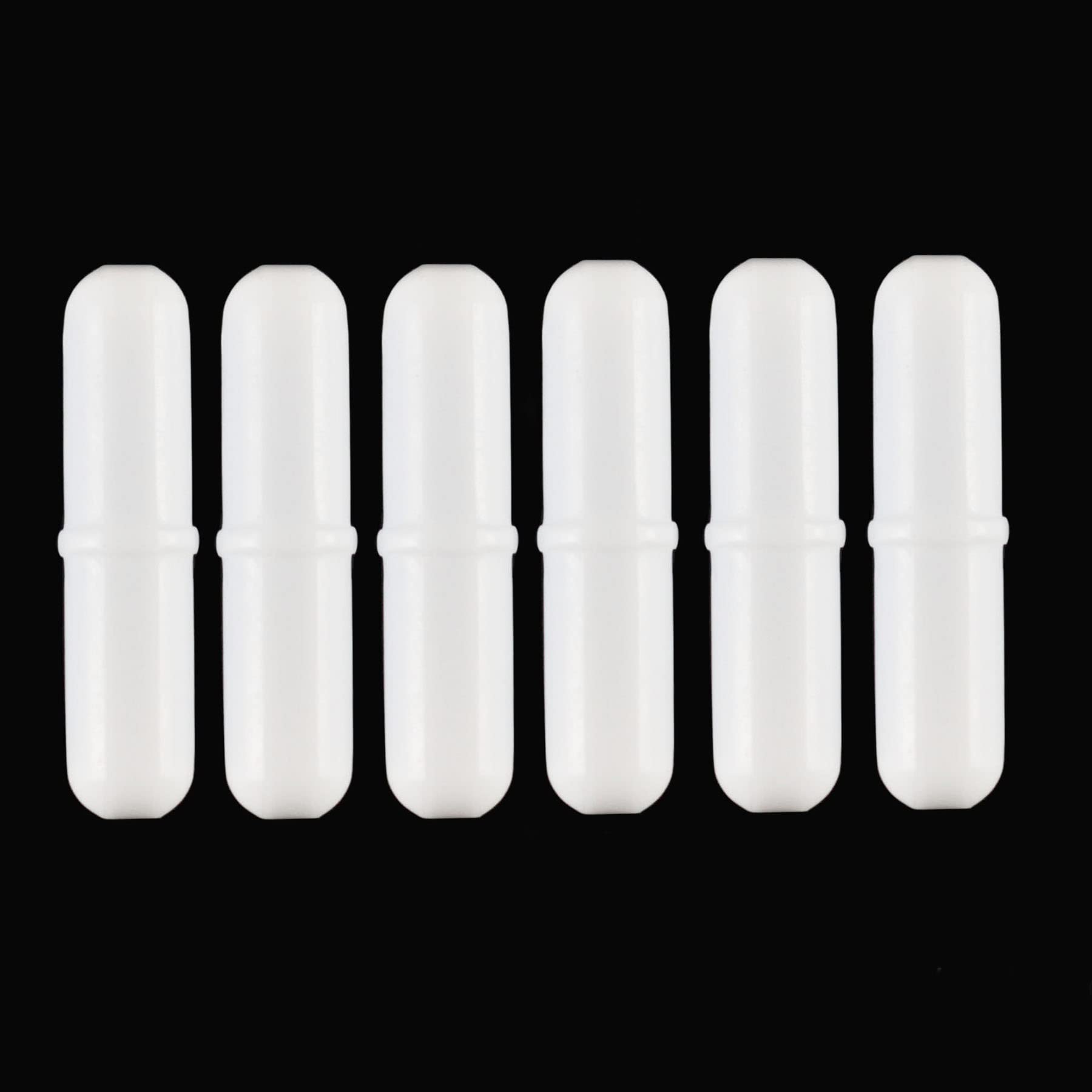 LABALPHA 6Pcs PTFE Magnetic Stirrer Bar, Magnetic Stir Bar 40mm/1.57 inch