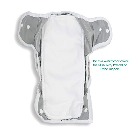 Thirsties Duo Wrap Reusable Cloth Diaper Cover, Snap Closure, Nightlife Size One (6-18 lbs)