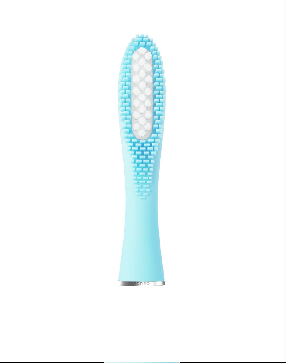 FOREO ISSA Hybrid Wave Brush Head Mint, Medical-Grade Silicone & PBT Polymer Bristles, 6-Months Lasting