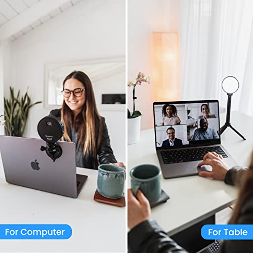 Lume Cube Video Conference Lighting Kit LITE Edition with Stand | Computer Light for Video Conferencing & Live Streaming | Laptop Light & Mount with Adjustable Brightness and Color Temperature