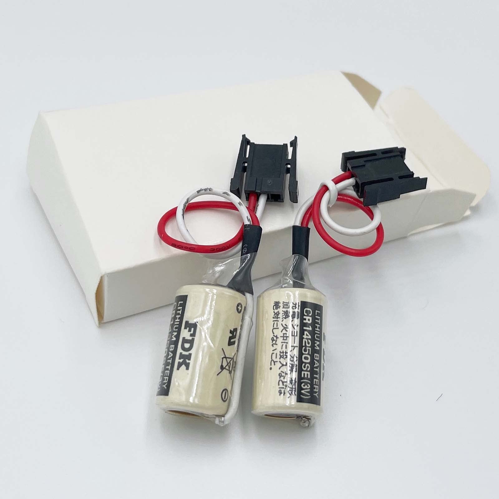 SHENYANG (2 Pack) for Sanyo CR14250SE 1/2AA 3V PLC Battery 1747-BA Backup Power Supply