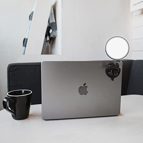 Lume Cube Video Conference Lighting Kit LITE Edition with Stand | Computer Light for Video Conferencing & Live Streaming | Laptop Light & Mount with Adjustable Brightness and Color Temperature