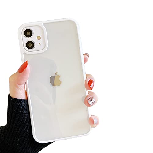 ZTOFERA Crystal Clear Case for iPhone 11 6.1",Cute Girls Transparent Soft Ultra Slim Anti-Scratch Bumper Protective Cover for iPhone 11 6.1" White