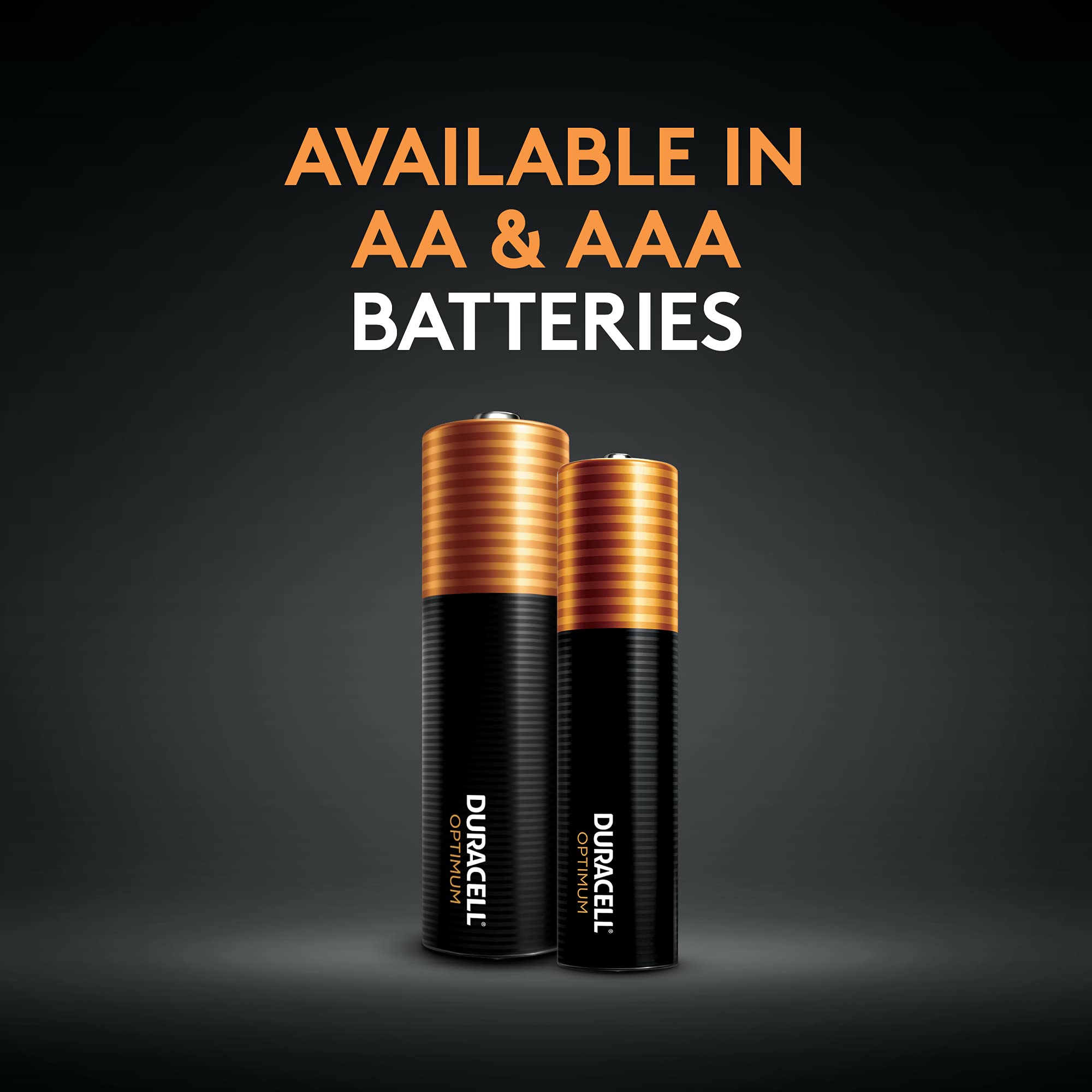 Duracell Optimum AAA Batteries, 24 Count Pack Triple A Battery with Long-lasting Power Alkaline AAA Battery for Household and Office Devices (Ecommerce Packaging)