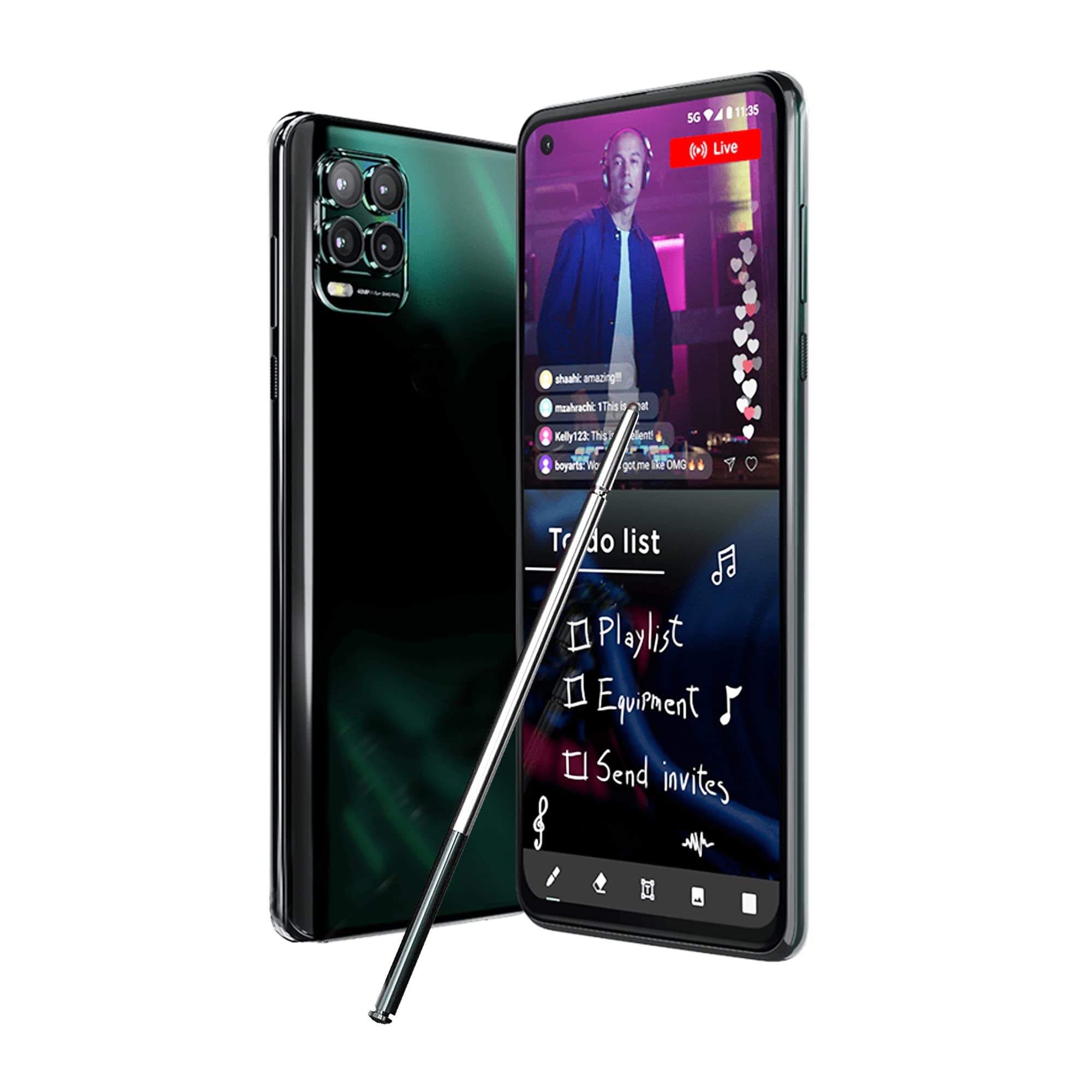 for Moto G Stylus 5G(2021) Pen Replacement for Motorola Moto G Stylus 5G Stylus Pen, XT2131, XT2131DL, XT2131-1, XT2131-3, XT2131-4