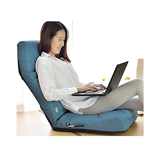 GYDJBD Lazy Sofa, Outdoor Indoor Adjustable Soft-Brushed Polyester Cord Multiangle Floor Chair