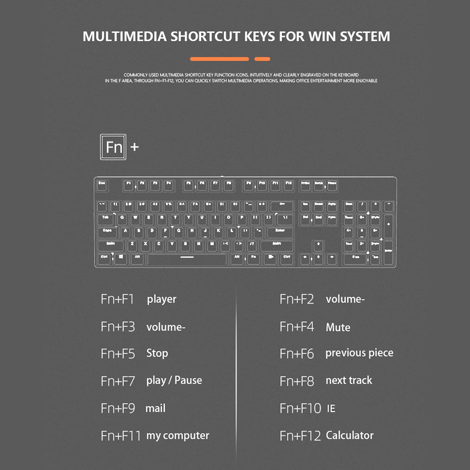 LJFLI Gaming Keyboard Mechanical Wired E-Sports Game Green axis Office Computer Keyboard,Black