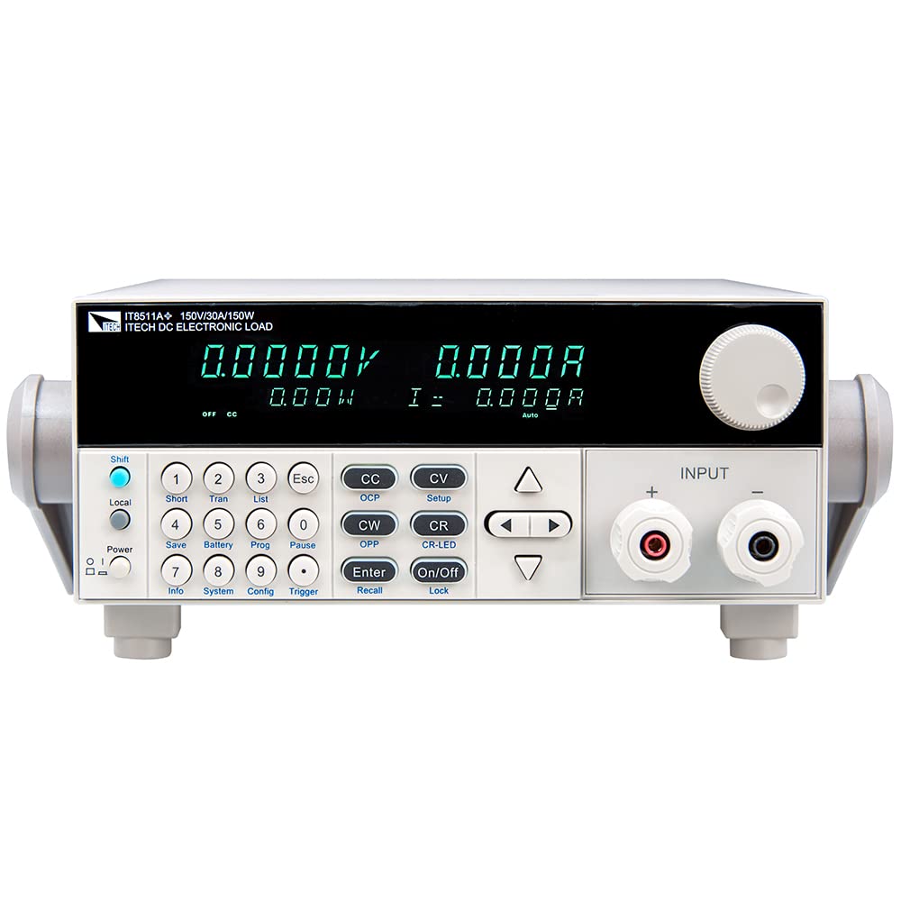 ITECH IT8511A+ DC Electronic Load 0-150V/0-30A/0-150W Single Channel Readback Resolution 0.1mV/0.1mA