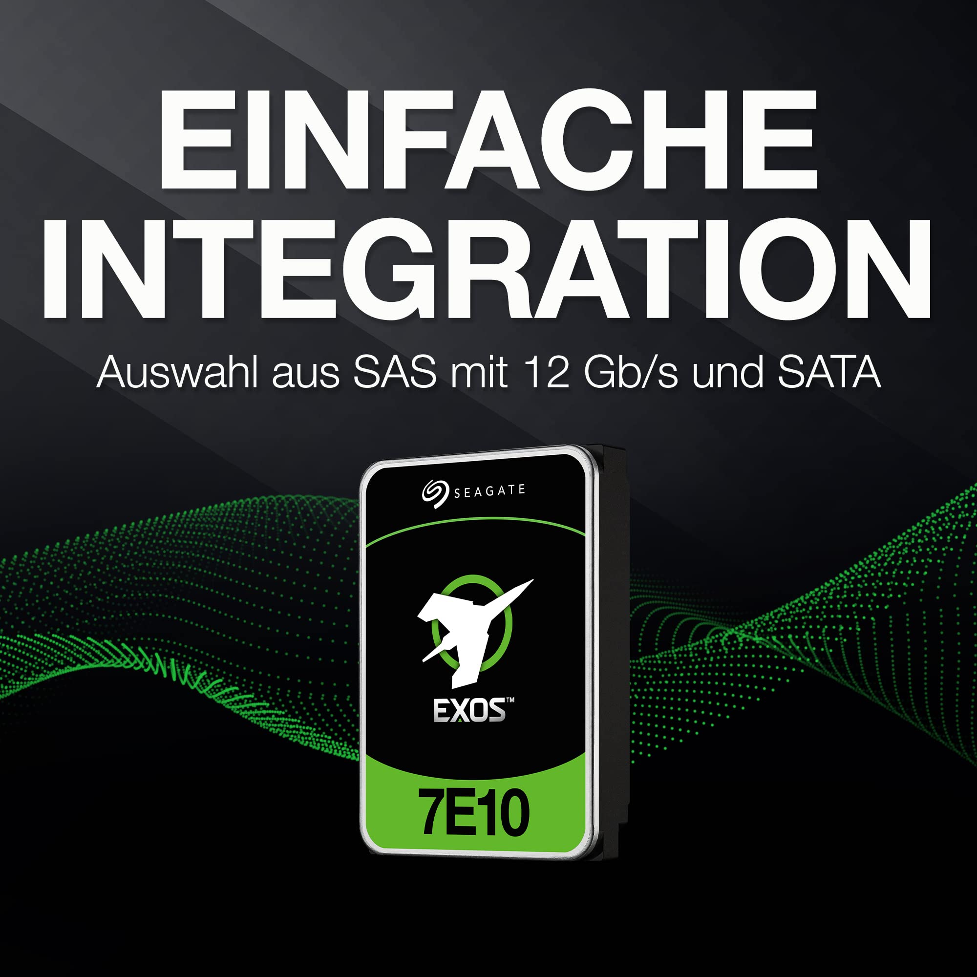 Seagate Exos 7E10 ST6000NM000B 6TB 512N SATA 6Gb/s 7200RPM 256MB Enterprise Hard Drive