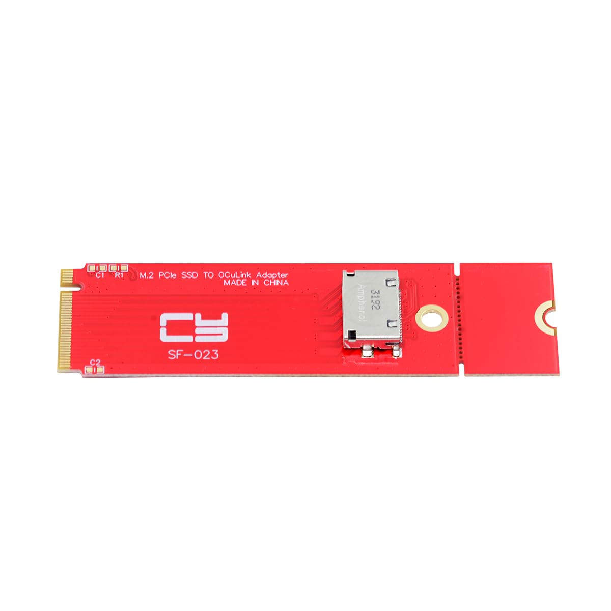 cablecc PCI-E 3.0 M.2 M-Key to Oculink SFF-8612 SFF-8611 Host Adapter for PCIe Nvme SSD 2260