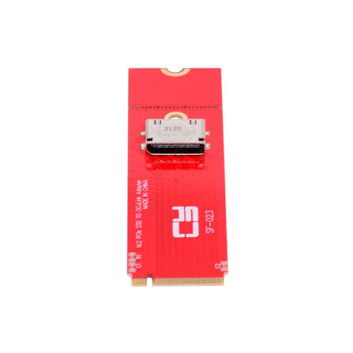 cablecc PCI-E 3.0 M.2 M-Key to Oculink SFF-8612 SFF-8611 Host Adapter for PCIe Nvme SSD 2260