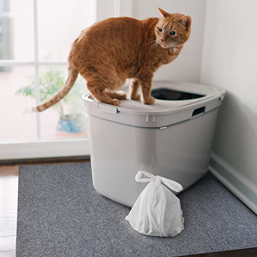 Cat Litter Mat by Americat β 36 x 28 Inches Machine Washable for Easy Clean, Waterproof & Made in USA β X Large Mat Traps Litter Around Cat Litter Box & Protects Floors