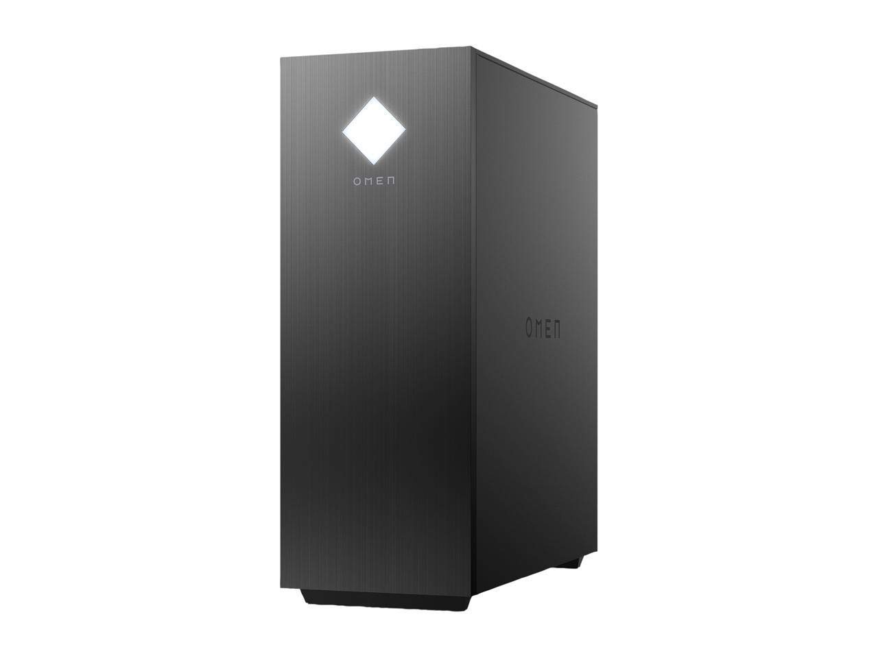 HP OMEN 25L Gaming Desktop PC (AMD Ryzen 5 5600X Processor, NVIDIA RTX 3070 Graphics Card, Windows 10 Home, Glass Window, 512GB PCIe Gen 3 SSD, 16GB HyperX 3200MHz RGB DDR4 RAM) VR Ready
