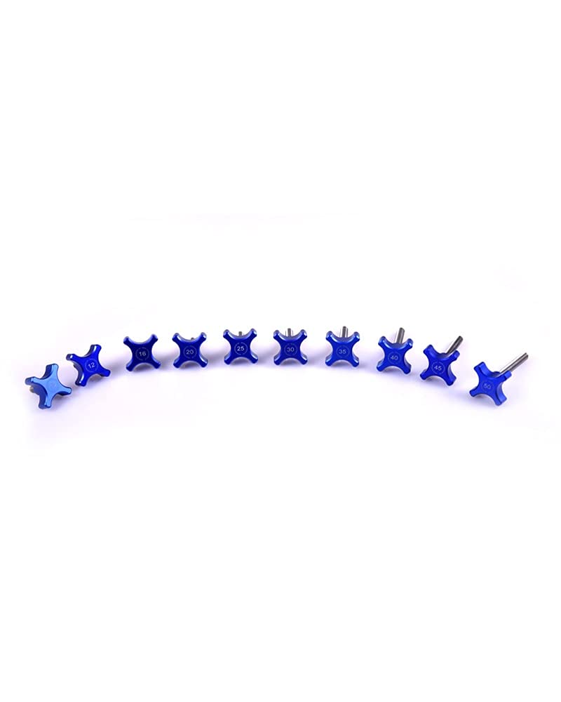 Astronomical Telescope Accessories M6 Thumb Screws (Single Screw for Sale, Not a Set) Upgrade with Protection Head (Color : M6 X50mm)