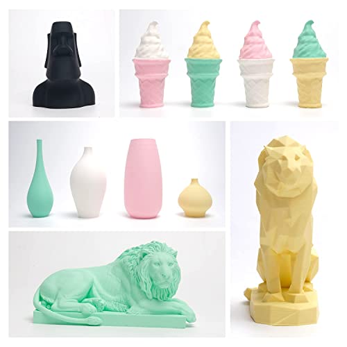 eSUN Matte PLA Filament 1.75mm, Low Density Matte 3D Printer PLA Filament, 1KG Spool 3D Printing Filament for 3D Printers, Peach Pink