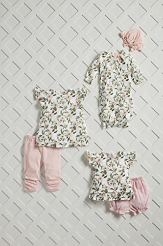 Mud Pie Baby Girls Toddler Floral Tunic And Short Set, Pink, 12-18 Months US