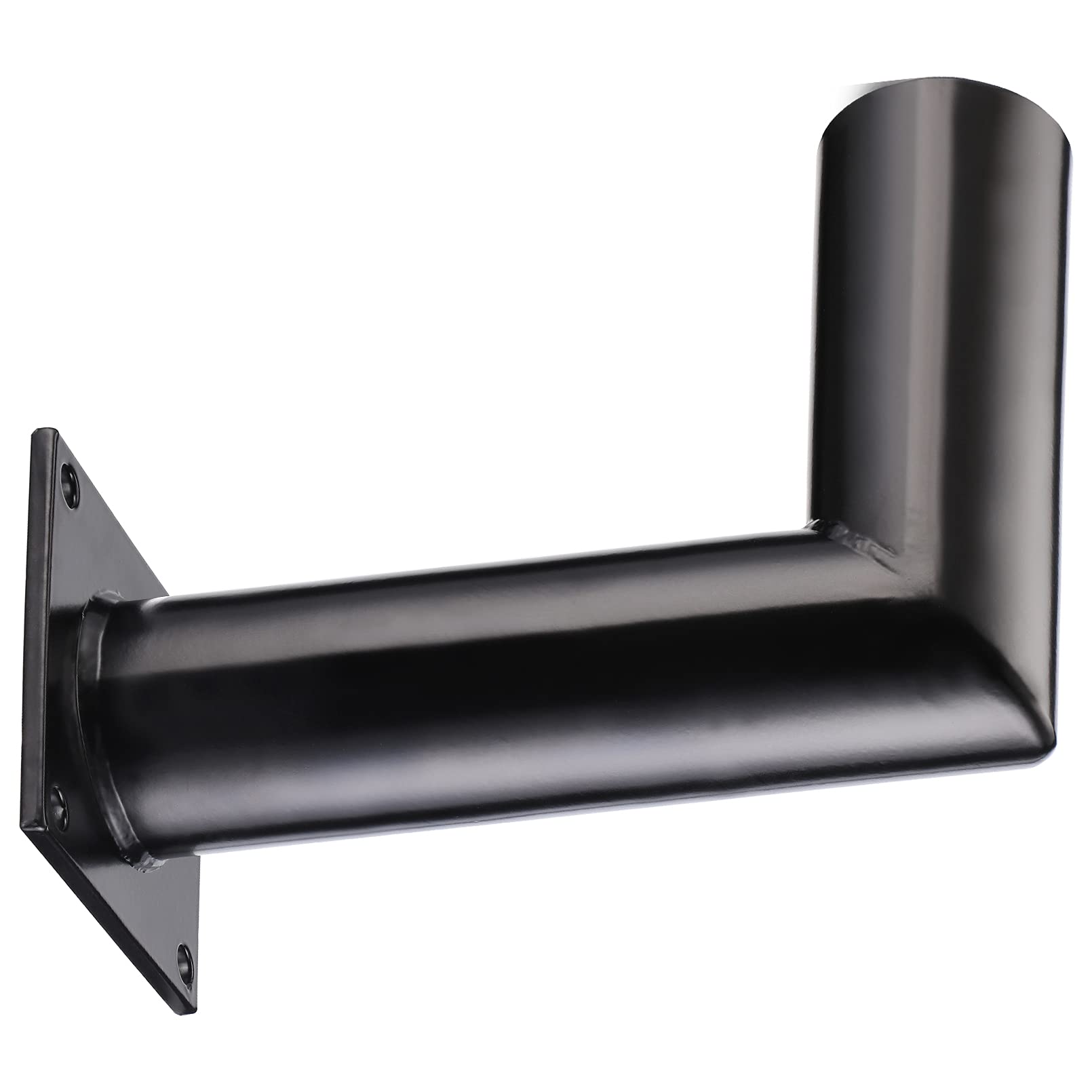 LEONLITE L Shape Wall Mount Bracket for Slip Fit Light, 2-3/8 inch, 90 Degree, 60mm, Shoebox Light Wall Bracket, for Floodlight, Street Light, Parking Lot Light and Outdoor Lighting fixtures