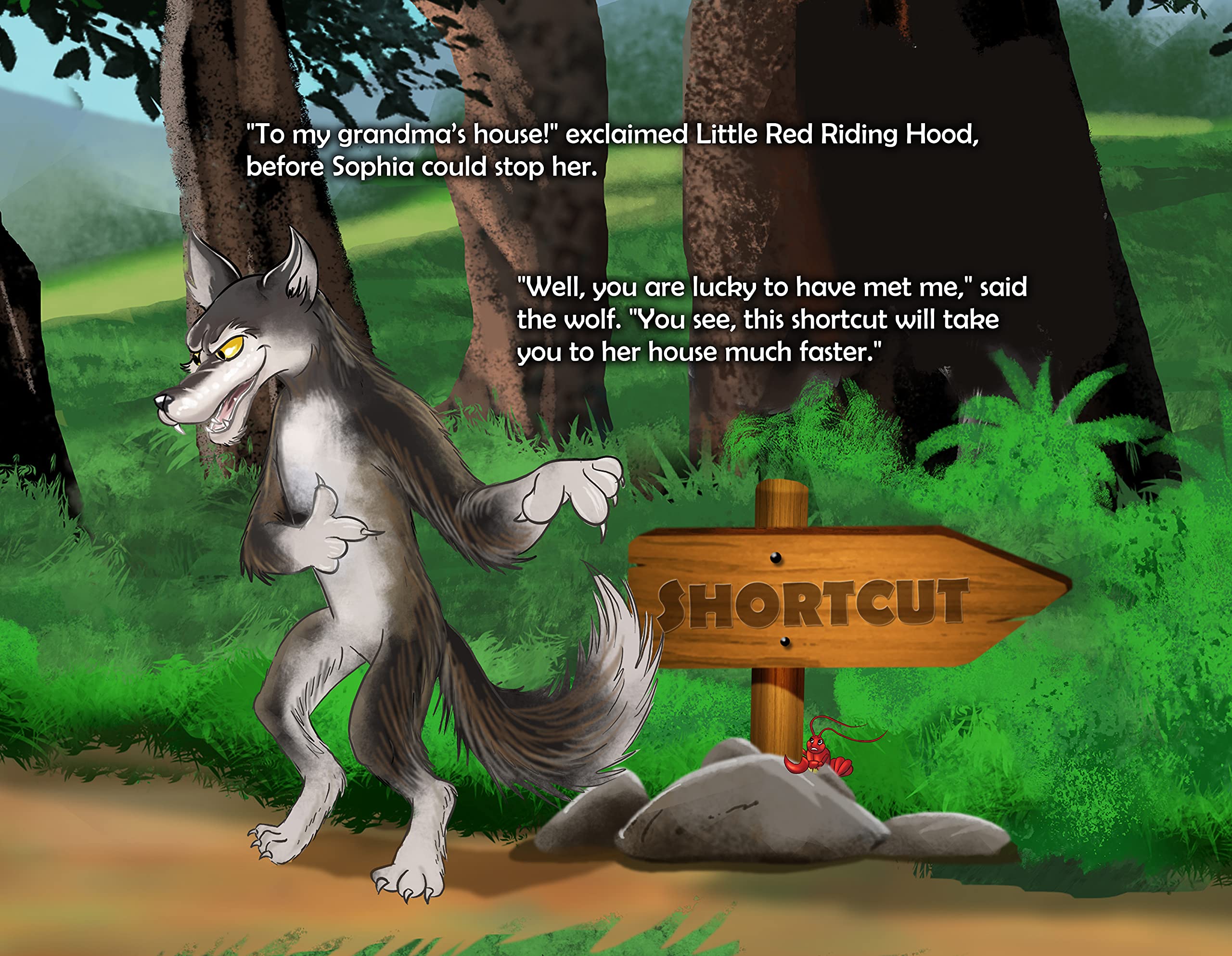 Little Red Riding Hood Book - Personalized Books with Your Child's Name - My Own Tale