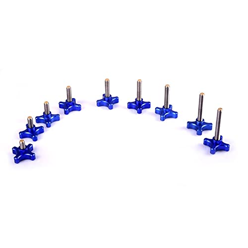 Astronomical Telescope Accessories M8 Thumb Screws (Single Screw for Sale, not a Set) Upgrade with Protection Head (Color : M8X35mm)