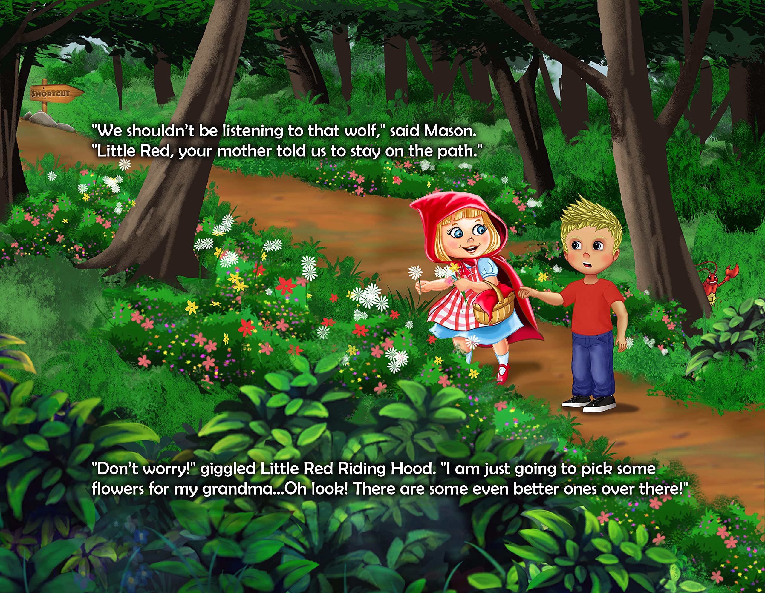 Little Red Riding Hood Book - Personalized Books with Your Child's Name - My Own Tale
