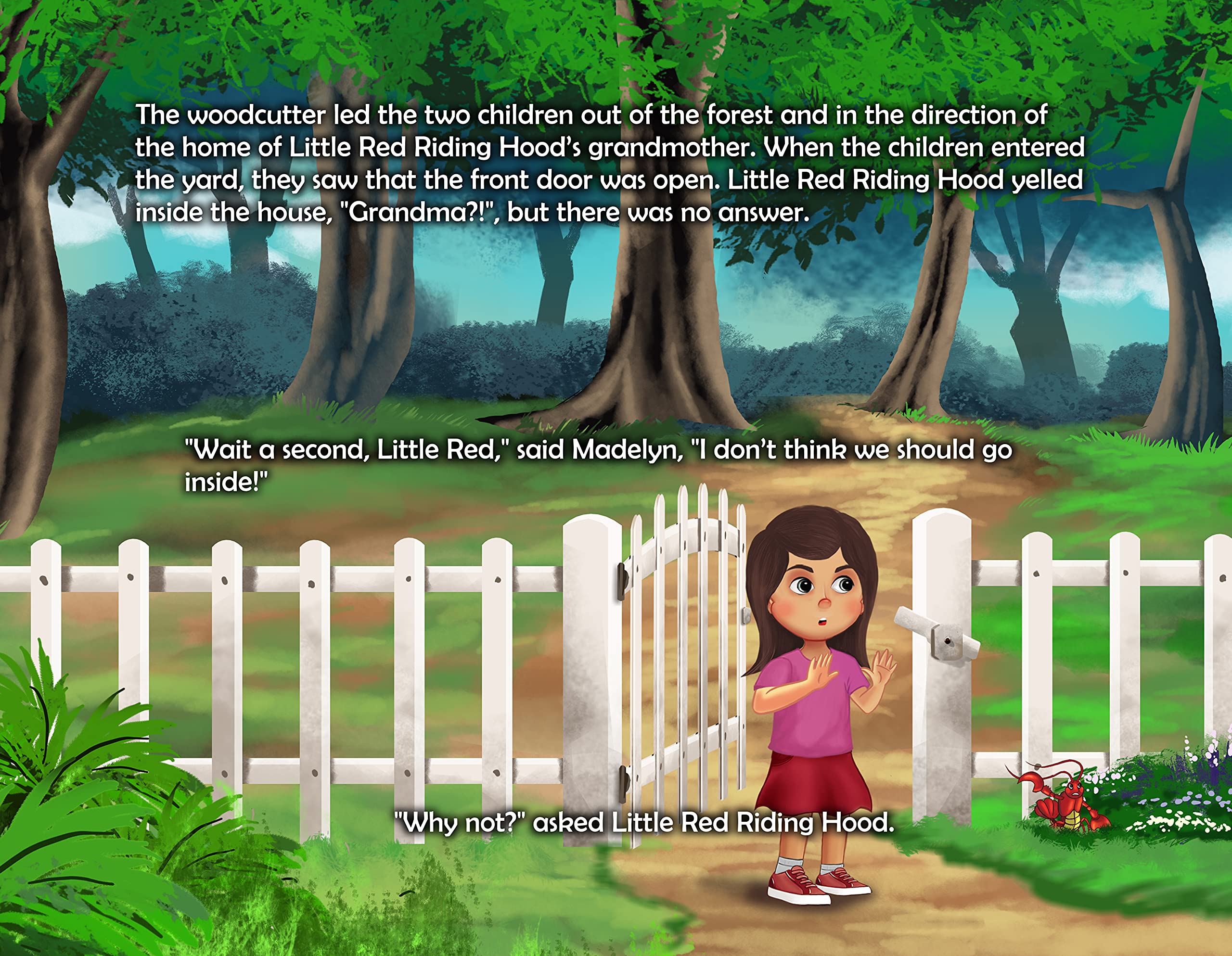 Little Red Riding Hood Book - Personalized Books with Your Child's Name - My Own Tale