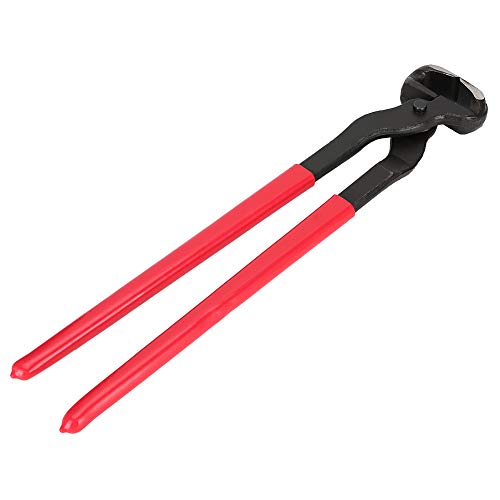 Zerodis Professional 16in Horse Farrier Hoof Trimmer, Steel Hoof Nipper Trimmer Cutter Pull Nails Tool