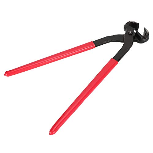 Zerodis Professional 16in Horse Farrier Hoof Trimmer, Steel Hoof Nipper Trimmer Cutter Pull Nails Tool