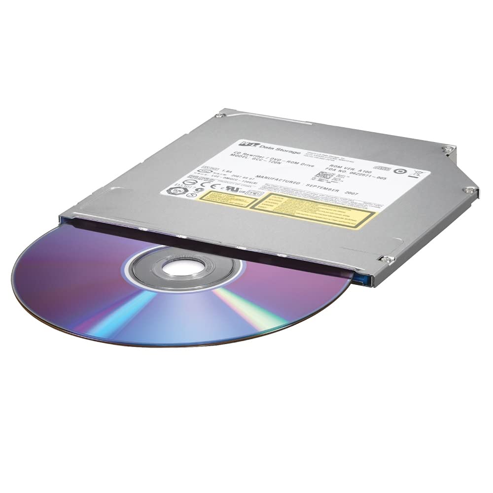 Archgon Internal CD DVD+/-RW Drive Writer Burner Slot-Loading Type for Laptop, Business Desktop Computer, Workstation and Mini Tower PC Model GS40N (w/9.5mm Bezel)