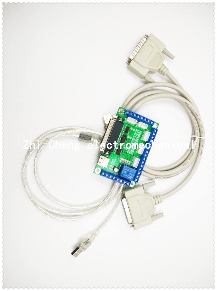 Davitu Motor Driver - 3 Axis CNC Router Kit 3pcs TB6600 4.0A stepper motor driver 5 axis interface board