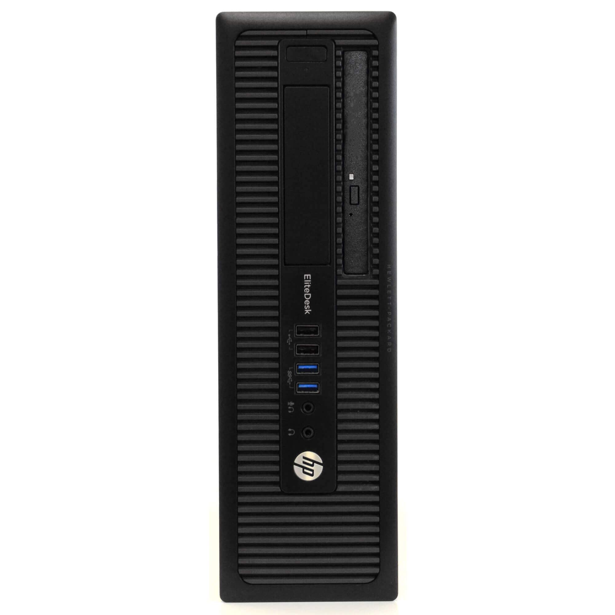 HP EliteDesk 800G2 Desktop Computer Intel Quad-Core Powered i5, Ultra-Fast 512GB M.2 NVMe SSD + 1TB HDD, 16GB DDR3 RAM, Windows 10 Pro, DVD, WiFi, 4 in 1 Gaming Bundle, Webcam, 24" Monitor (Renewed)