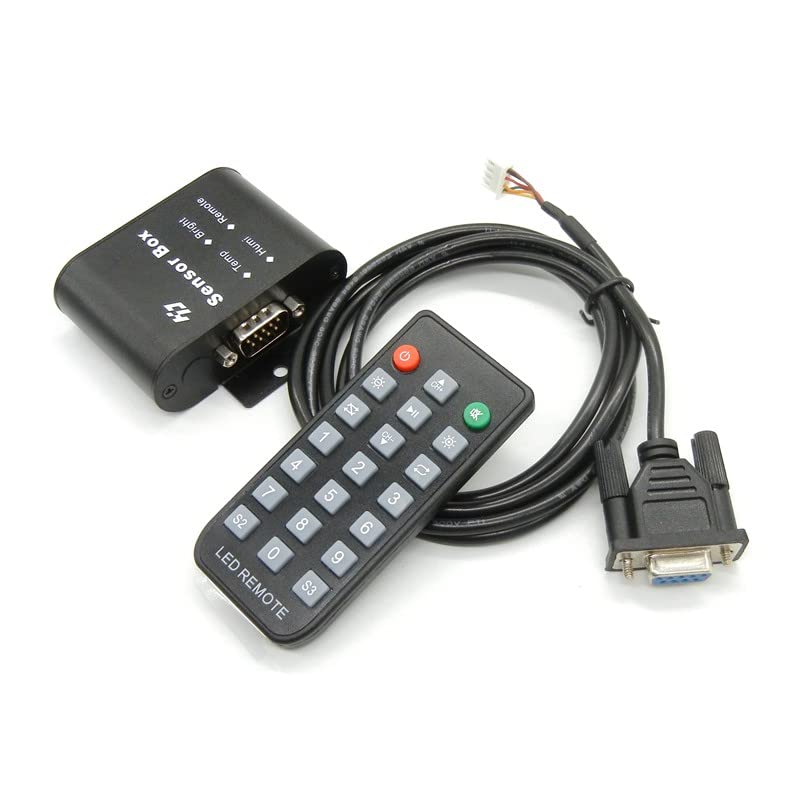 Davitu Motor Controller - HD-901D Full color led control card functional board Temperature ,humidity ,brightness sensor,Infrared receiver support module