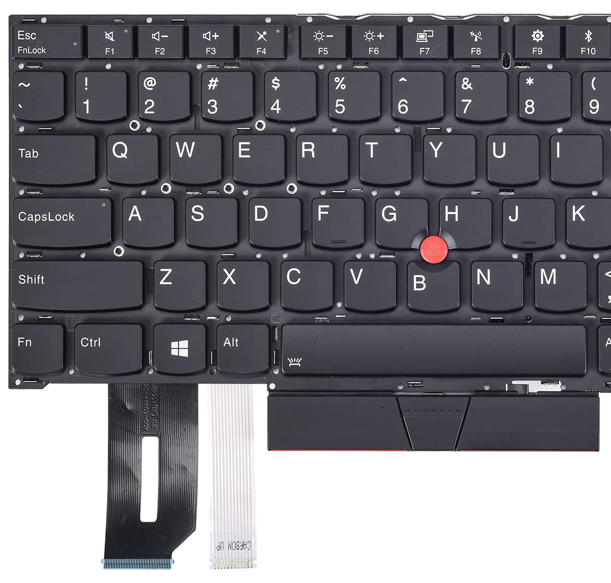 Replacement Keyboard for Lenovo Thinkpad T490s T495 T495s, P1 Gen 3 2, Thinkpad X1 Extreme Gen 1 & Gen 2 & Gen 3 Laptop with Backlit US Layout P/N: SN20R58769