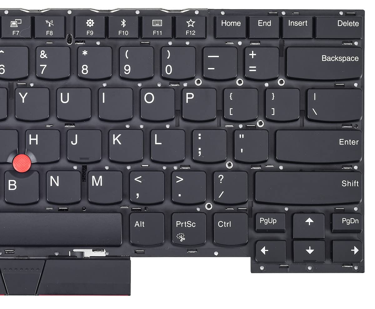 Replacement Keyboard for Lenovo Thinkpad T490s T495 T495s, P1 Gen 3 2, Thinkpad X1 Extreme Gen 1 & Gen 2 & Gen 3 Laptop with Backlit US Layout P/N: SN20R58769