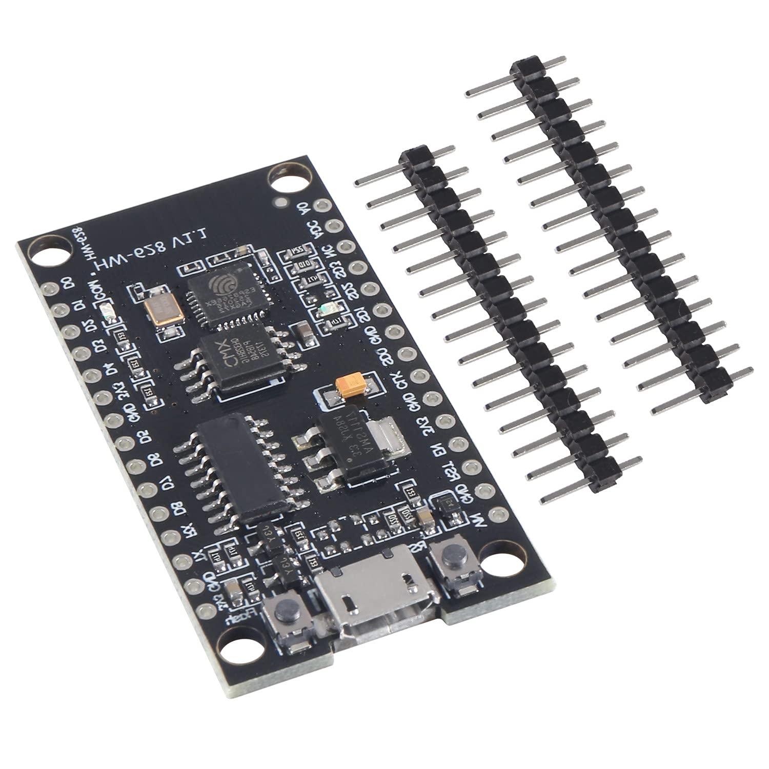 AITRIP 4PCS NodeMCU V3 Lua WiFi Module Integration of ESP8266 + Extra Memory 32M Flash, with PCB Antenna and USB-Serial CH340G for Arduino-NodeMcu Lua CH340