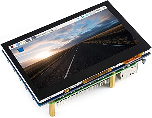 PiRelay 8 Power Relay Module for Raspberry Pi with 4.3inch HDMI LCD, 8 Channel Relay Shield for Raspberry Pi, Relay HAT Expansion Relay Board for Raspberry Pi 4B/3B+/3B/2B/B+/A+
