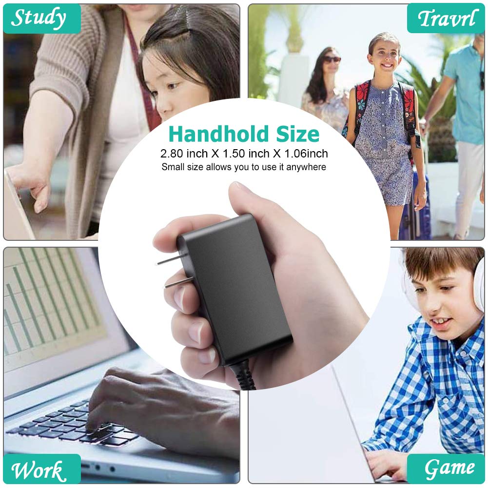 HKY AC DC Adapter Compatible with Segway eKickScooter Zing E8 E10 E12 Kids Electric Kick Scooter Power Supply Cord Cable,Model NB-25D2-00D8-US NB-25D2-00D8US Power Adapter Battery Charger