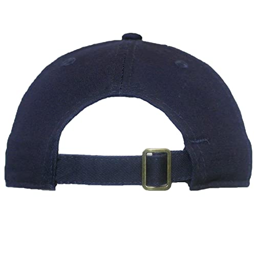 Tiny Expressions - Initial Toddler Boys Baseball Cap | Monogrammed Adjustable Navy Letter Hat (G, Toddler)