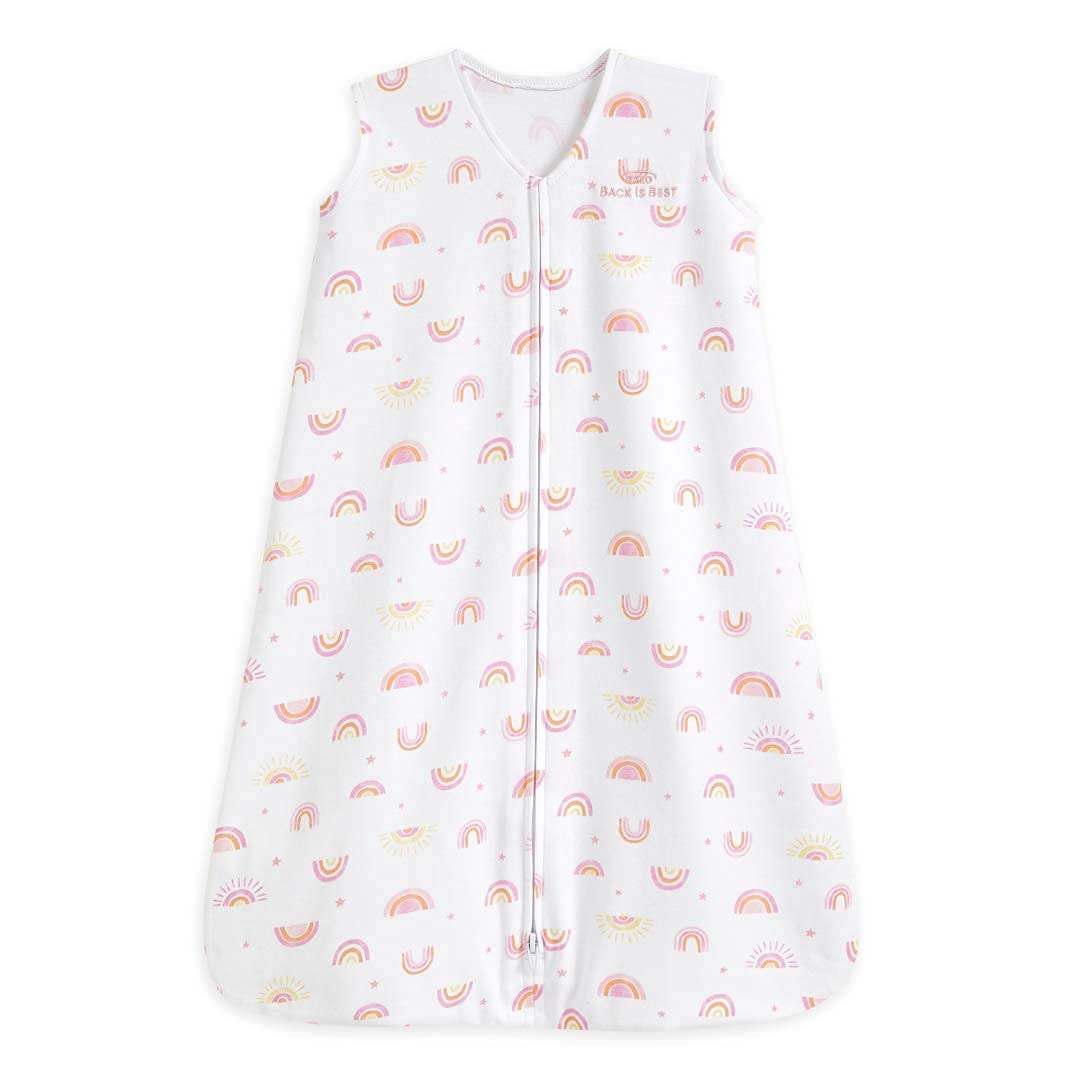 HALO 100% Cotton Baby Sleepsack Wearable Blanket Bundle Set of 3, Baby Girl, Medium